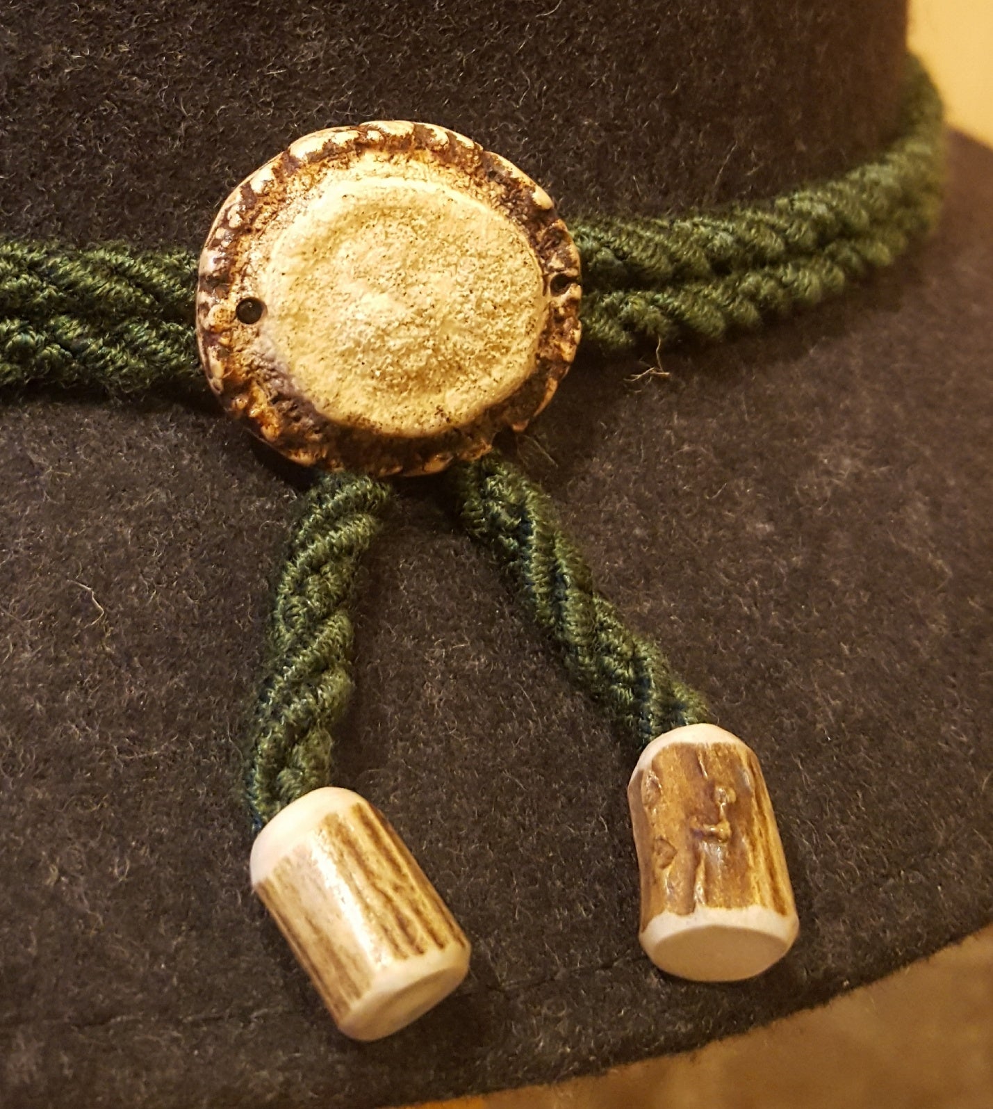 Trachten Hat with Coin, Edelweiss, Antler Piece or Antler Rosette ...