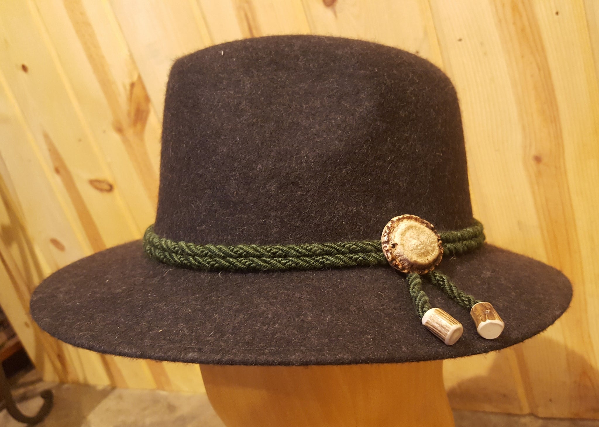 Trachten Hat with Coin, Edelweiss, Antler Piece or Antler Rosette ...