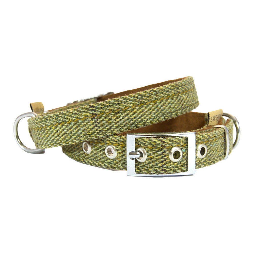 EARTHBOUND Signature Tweed & Leather Collars – Alpen Schatz