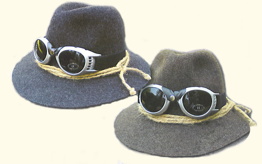 Urige Anglerhut (Traditional Fisherman's hat with Pewter Fish Adornmen ...