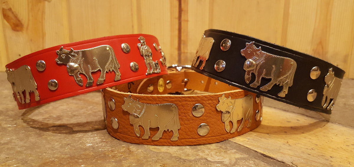 Overstock Sale! 1 3/4" Large Traditional Swiss Dog Collar – Alpen Schatz