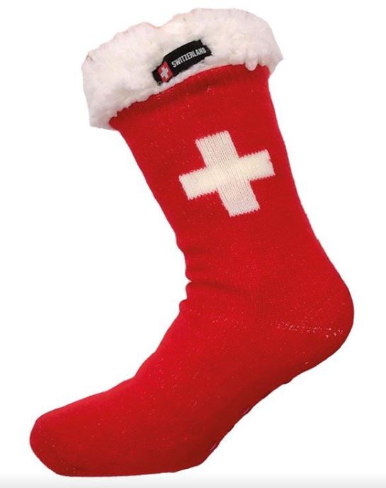 NEW! Swiss Alpine Hut Socks - Classic Swiss Cross – Alpen Schatz